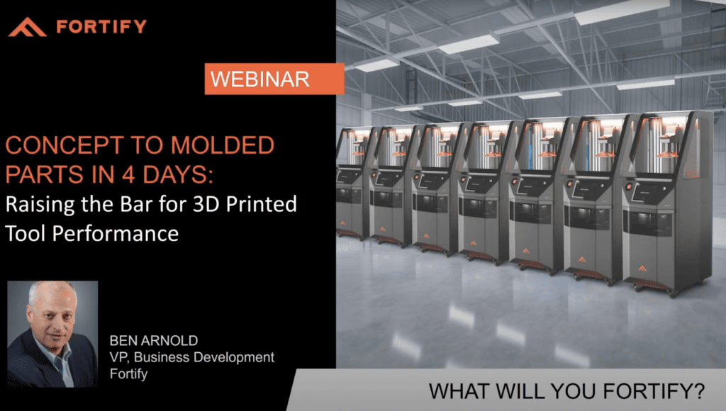 WEBINAR: Raising the Bar for 3D Printed Tool Performance – Fortify